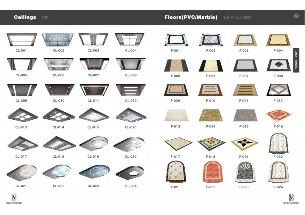 Hyundai Lift Ceilings - HYUNDAI ELEVATOR CORPORATION LTD hyundai lift